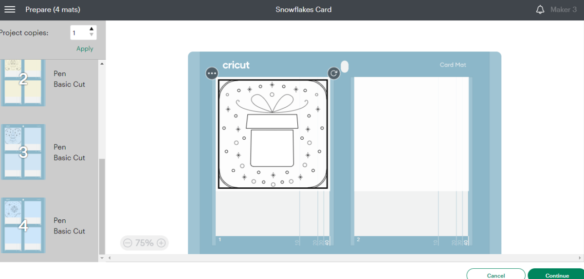 How to Use the Cricut Card Mat 2 x 2 - Redbuds & Ribbons