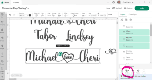 How to Get Those Magical Characters Called Glyphs to Use in Cricut ...